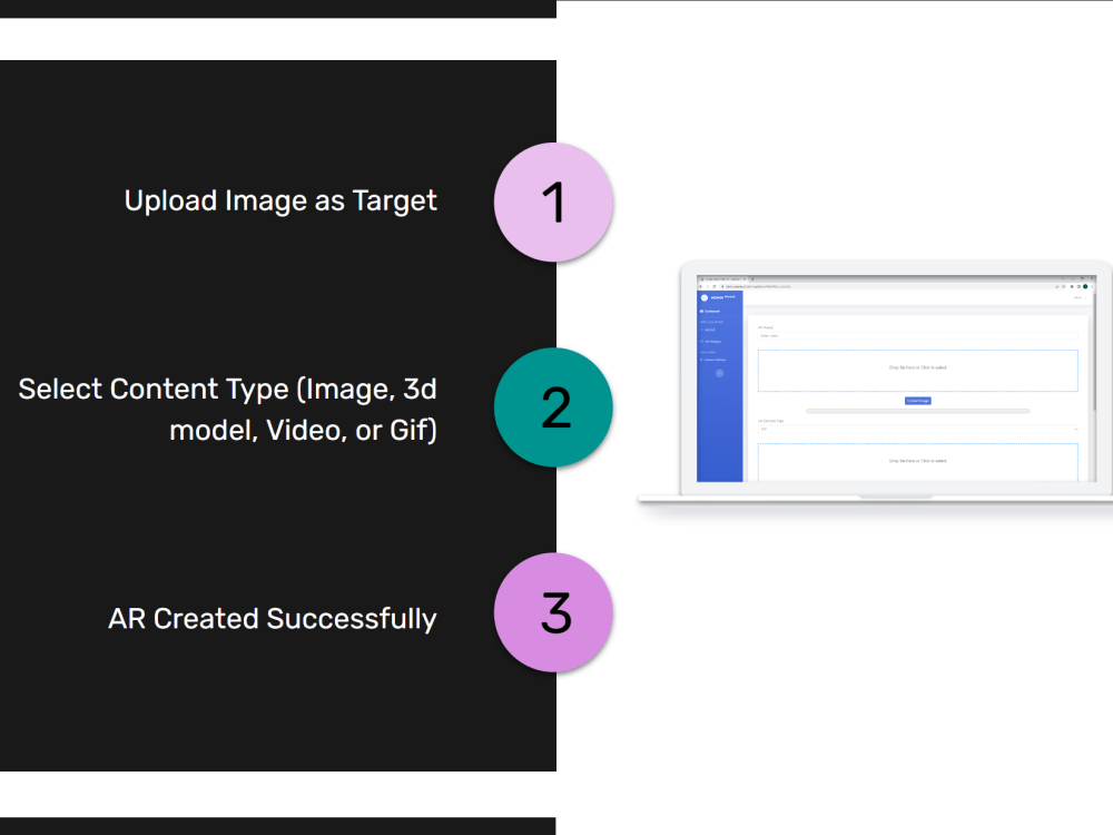 Image Based Web AR with control panel | Upwork