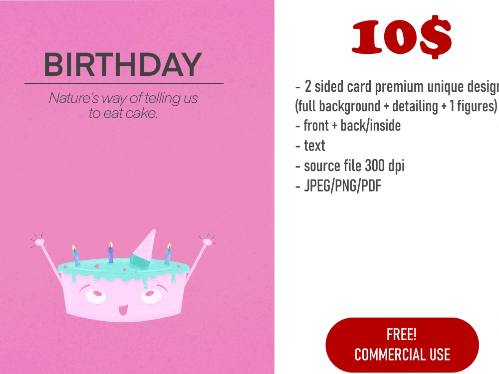 A custom greeting card | Upwork