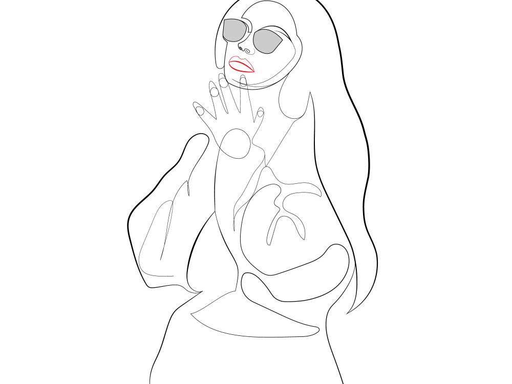 Amazing freehand minimalist line art in illustration | Upwork