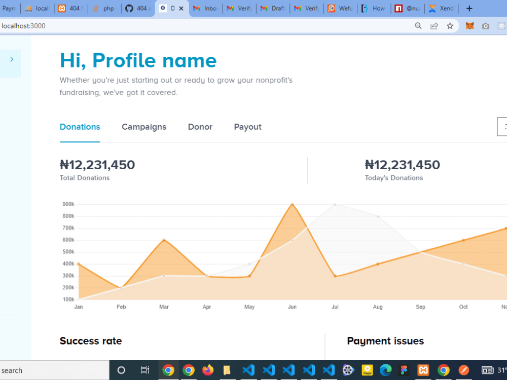 A frontend web application | Upwork