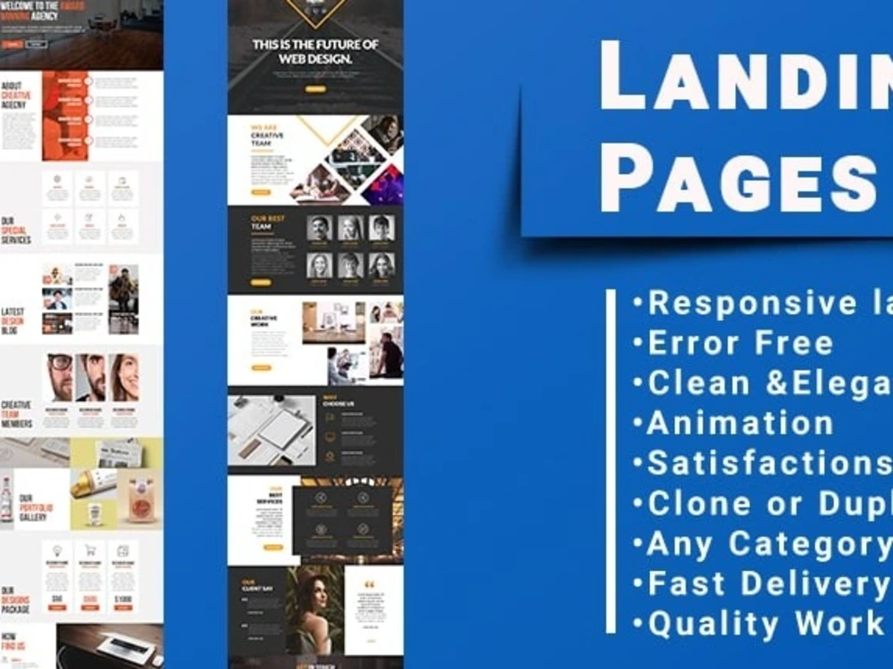 PSD | Adobe XD To HTML | CSS | BootStrap | Upwork