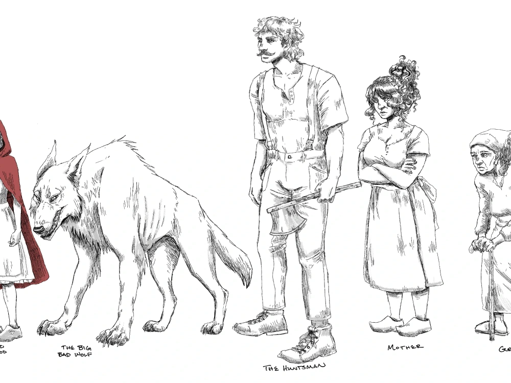 Detailed character designs and character line ups | Upwork