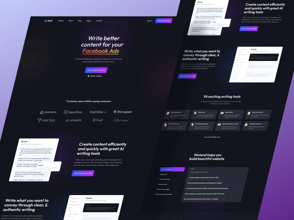 Fantastic Website Landing Page UX UI design in Figma that drive conversion | Upwork