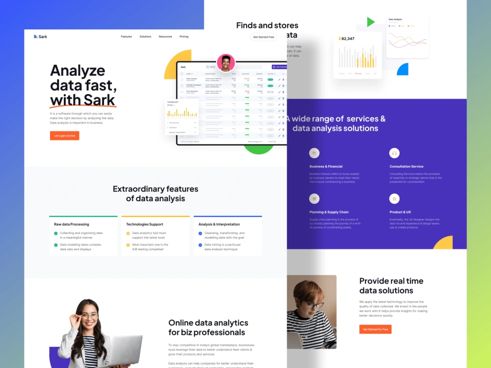 Fantastic Website Landing Page UX UI design in Figma that drive conversion | Upwork