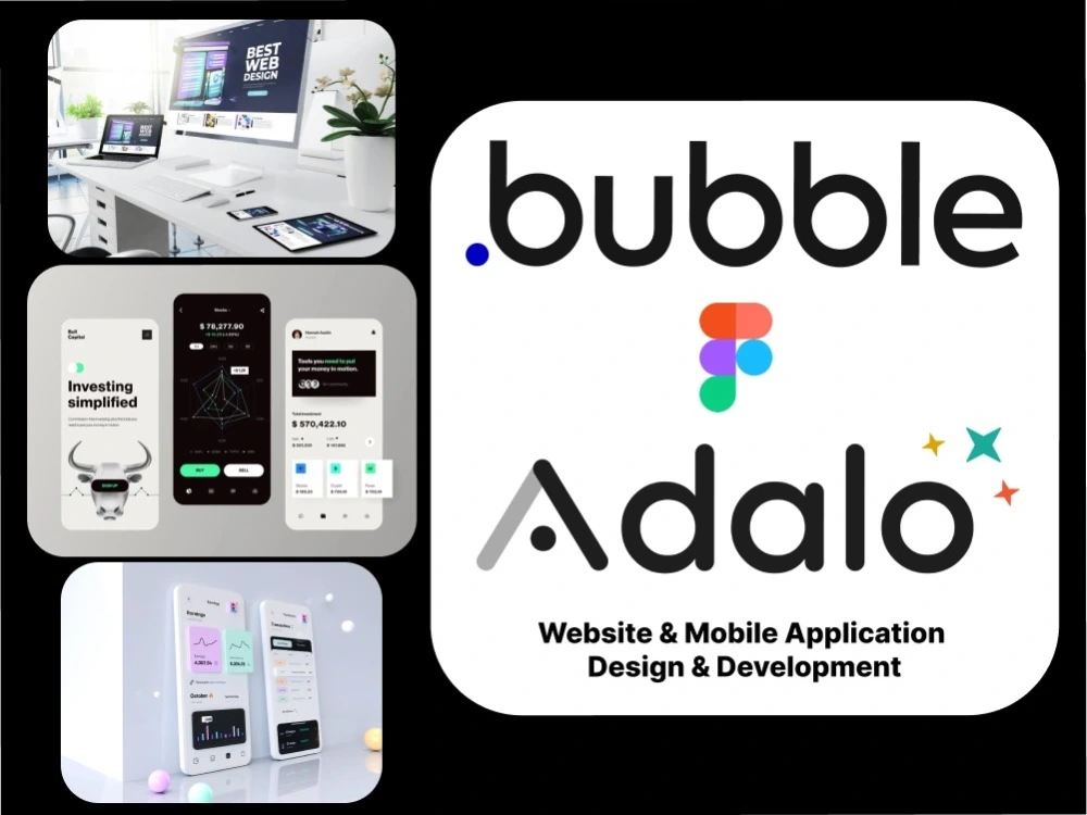 An incredible MVP, bubble.io website application, adalo mobile ... An incredible MVP, bubble.io website application, adalo mobile ...