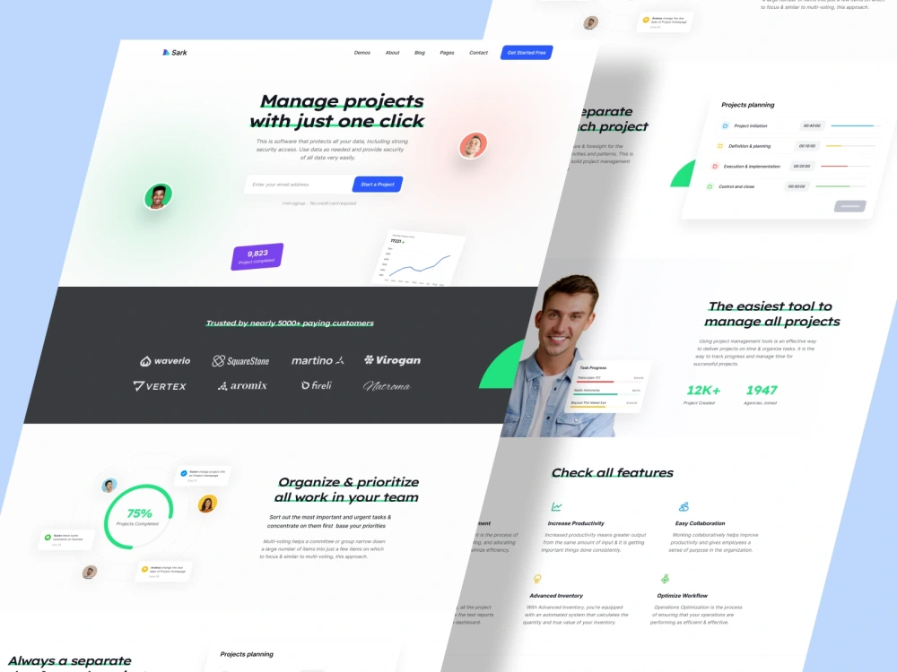 Fantastic Website Landing Page UX UI design in Figma that drive conversion | Upwork