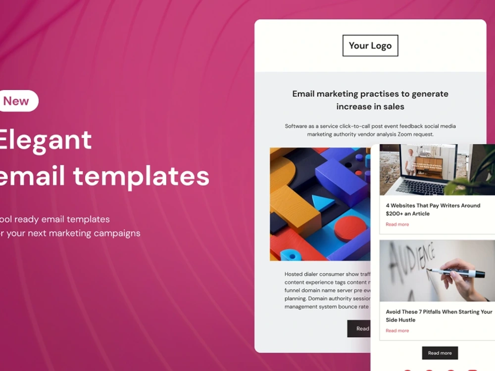 An amazing Email Marketing Design for your brand | Upwork