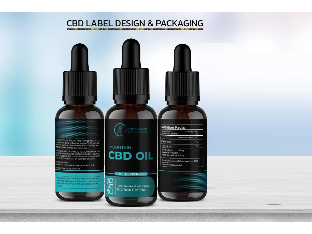 Unique CBD labels, hemp labels, bottle labels, and all types of ...