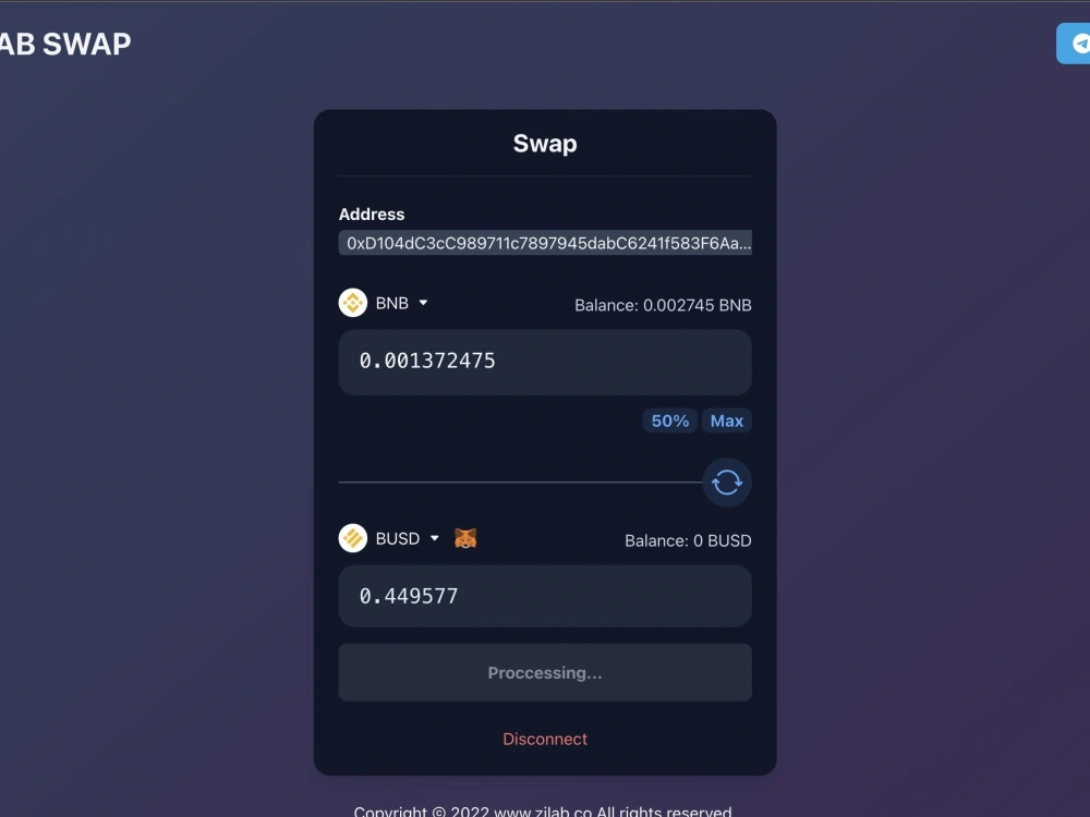 Full BEP-20 Token Swapping System | Upwork