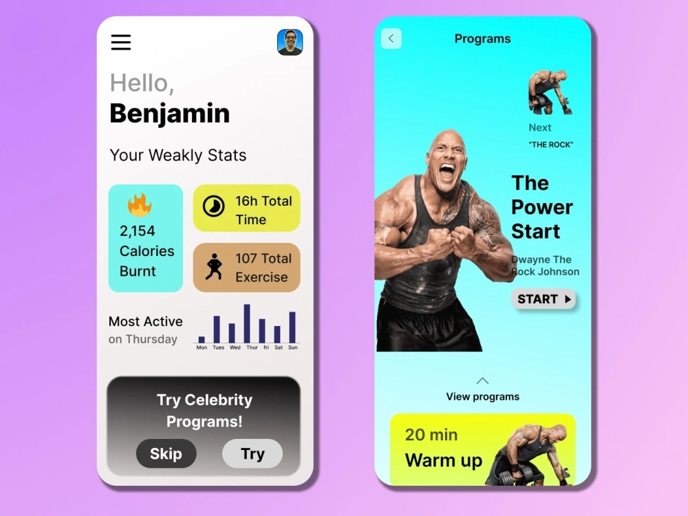 An interactive UI/UX design for mobile apps and websites | Upwork