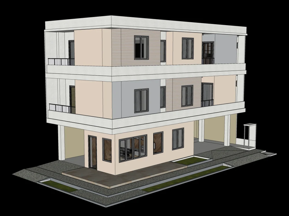 3D sketchUp Model for your project | Upwork