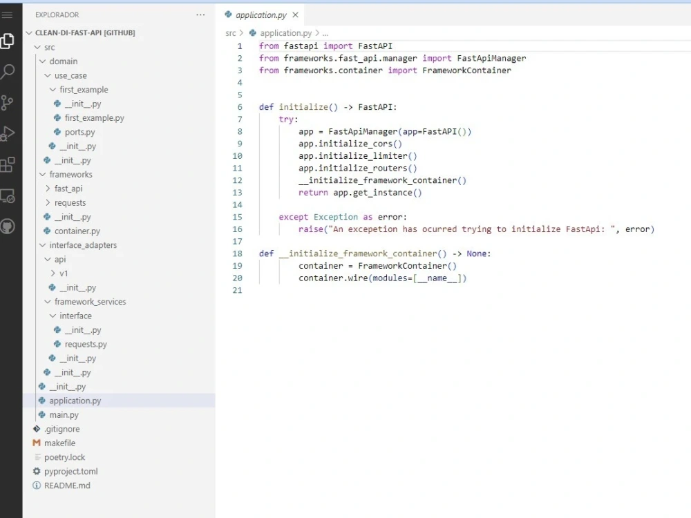 A extensible back-end project with facilities to implement your ...