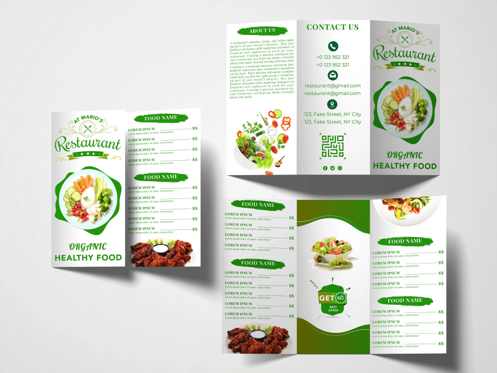 Menu design, food menu, price list, restaurant menu design | Upwork