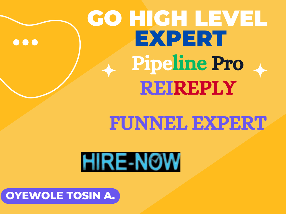 Gohighlevel onboarding funnel website trigger automation website | Upwork