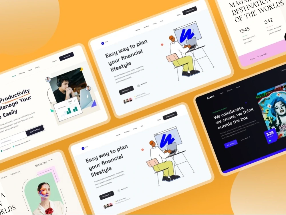 Ui ux redesign for responsive or web ui design or dashboard using figma ...