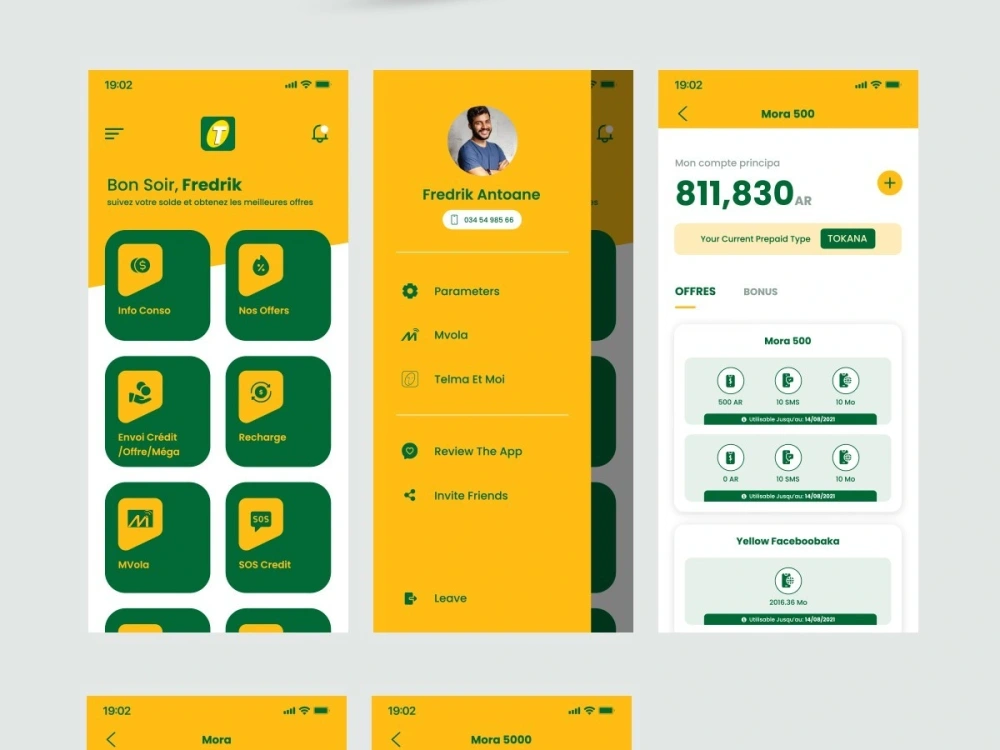 Professional Design & Prototype for mobile app | Upwork