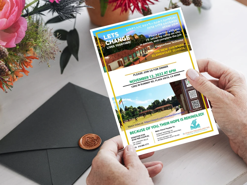 An eye-catching invitation letter design for your business | Upwork