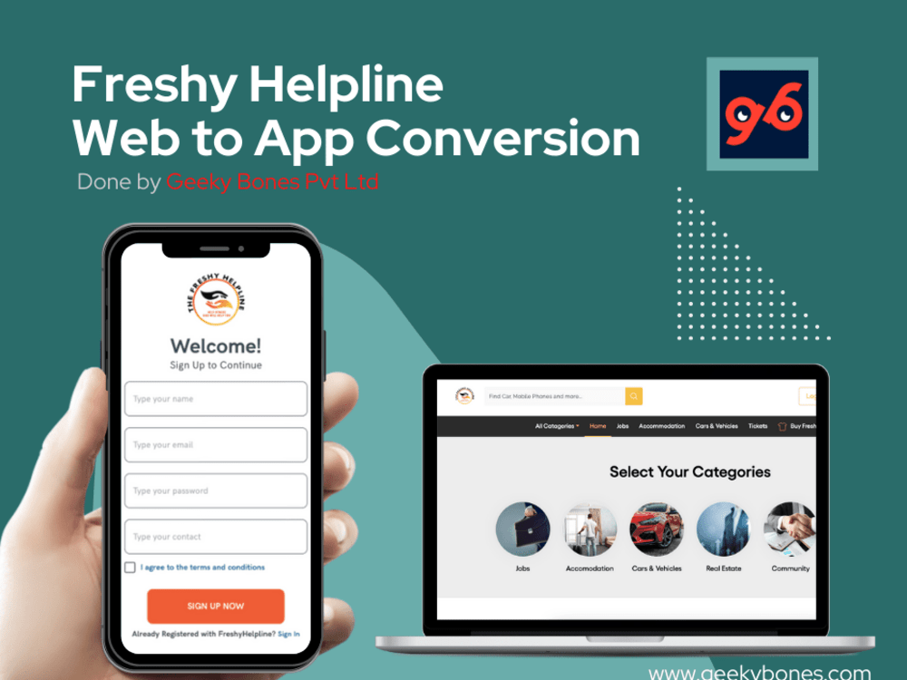 Website to app conversion for your business | Upwork