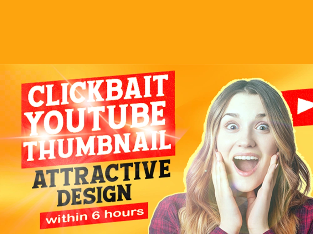 Catchy Clickbait Youtube thumbnail | Upwork