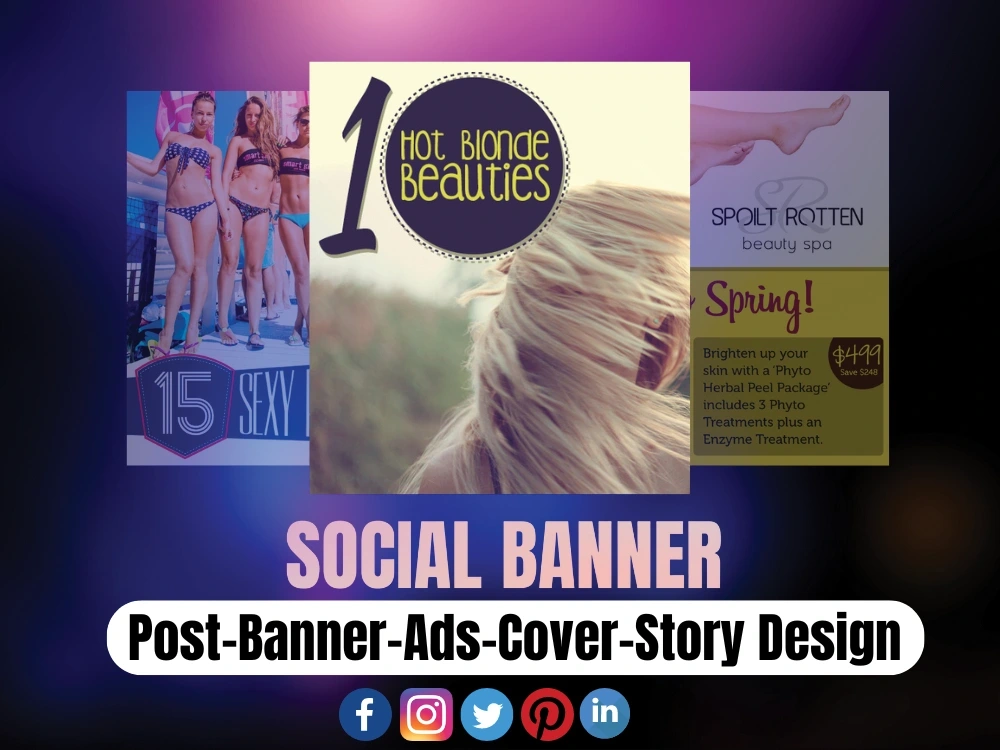 Excellent, attractive and eye-catchy social media unique posts and ...