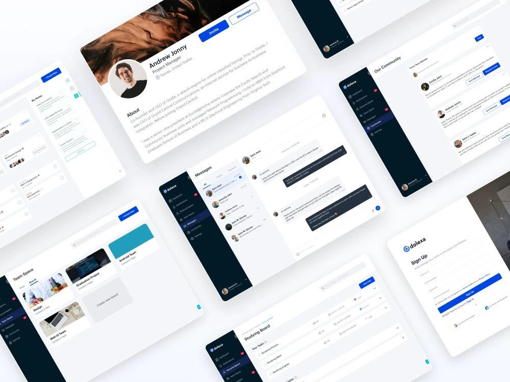 Professional Modern Web Mobile Design Upwork
