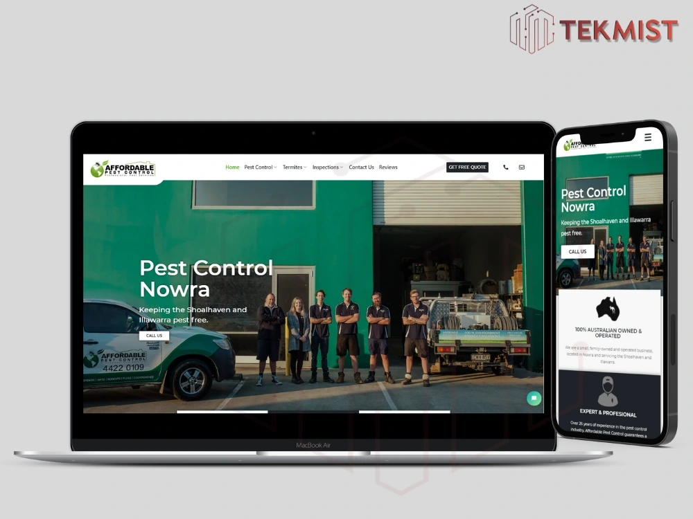 A custom responsive website design using WordPress | Upwork