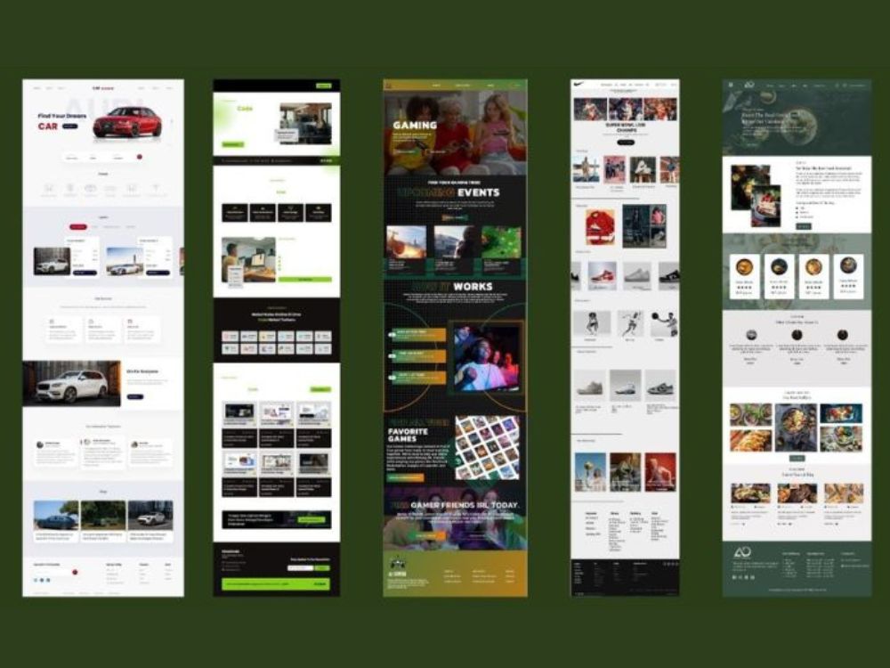 Figma landing page design, figma website designs | Upwork