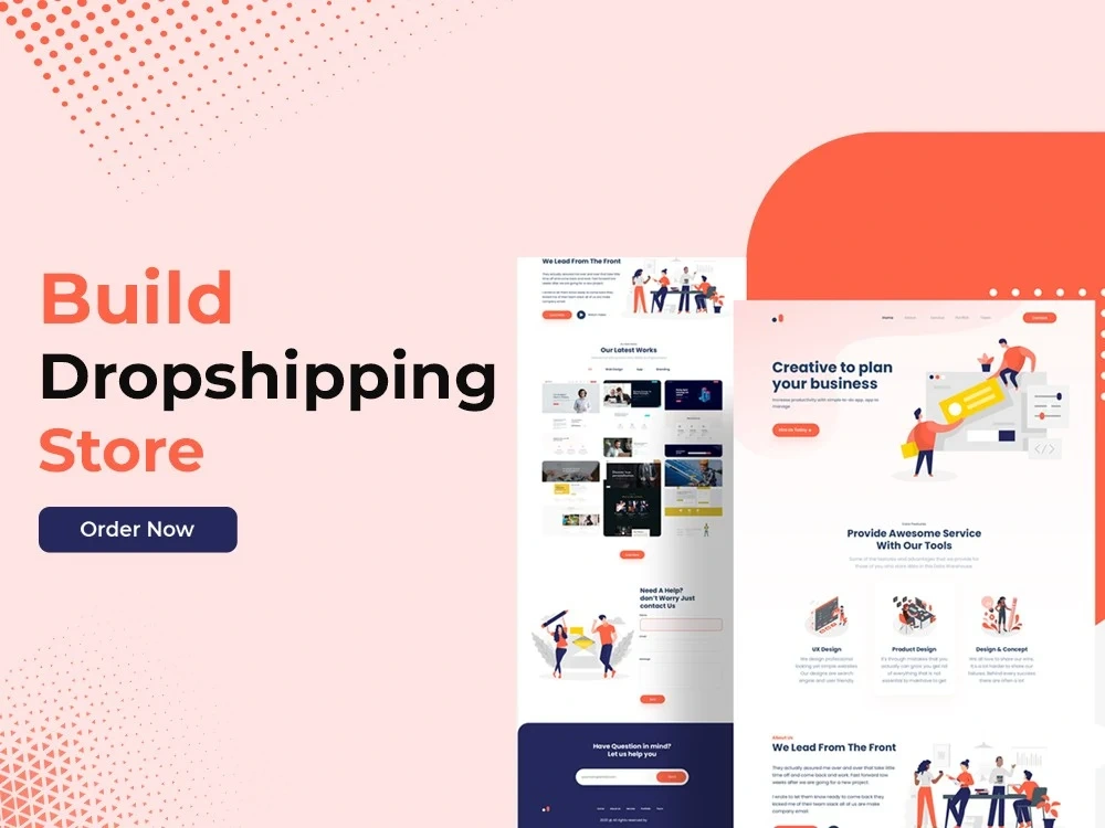A Dropshipping website using || Wordpress || Shopify Platform | Upwork