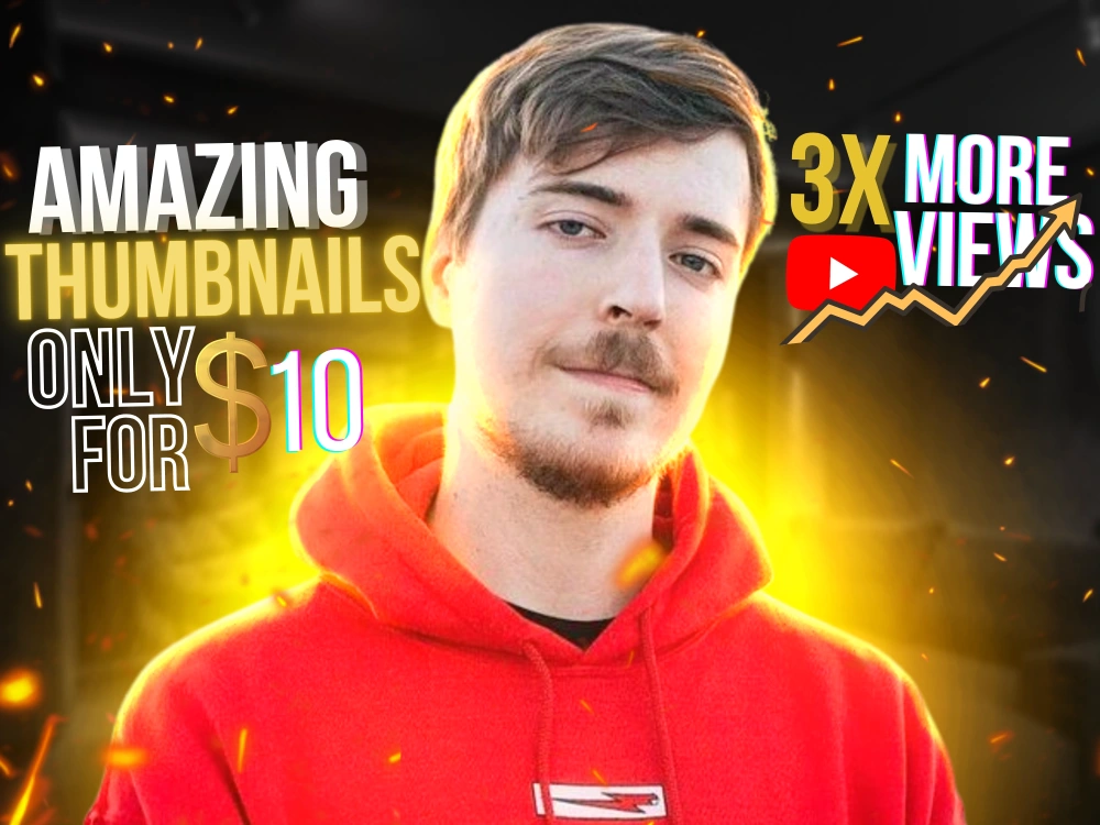 Attractive Eye Catchy YouTube Thumbnail Design | Upwork