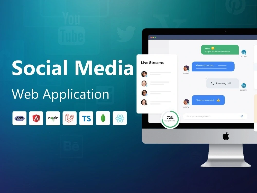 Social Media Platform Web Application | Upwork