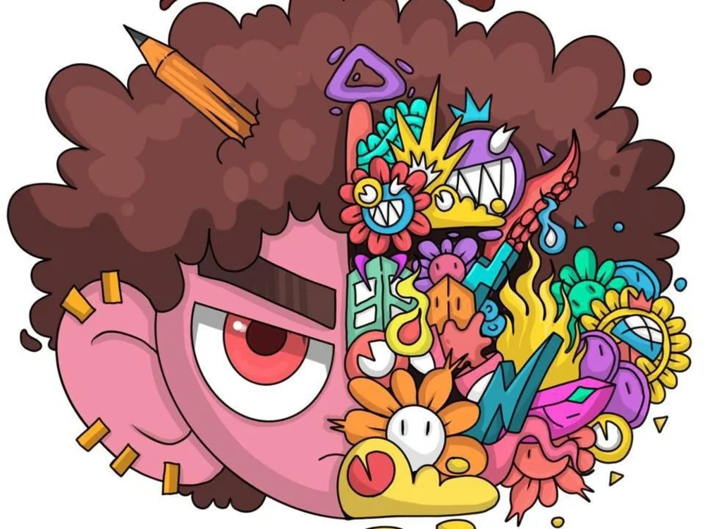 A unique NFT collection, custom NFT art, cartoon NFT, and Doodle NFT ...