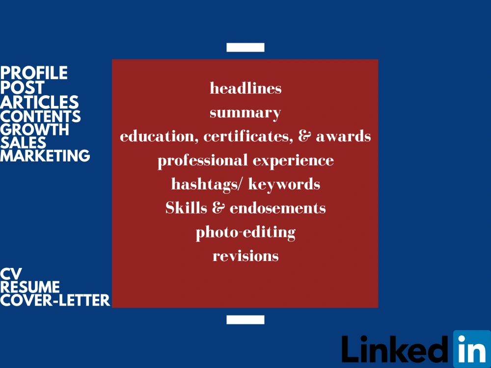 CV, resume, cover letter, LinkedIn profile optimization and enhancement ...
