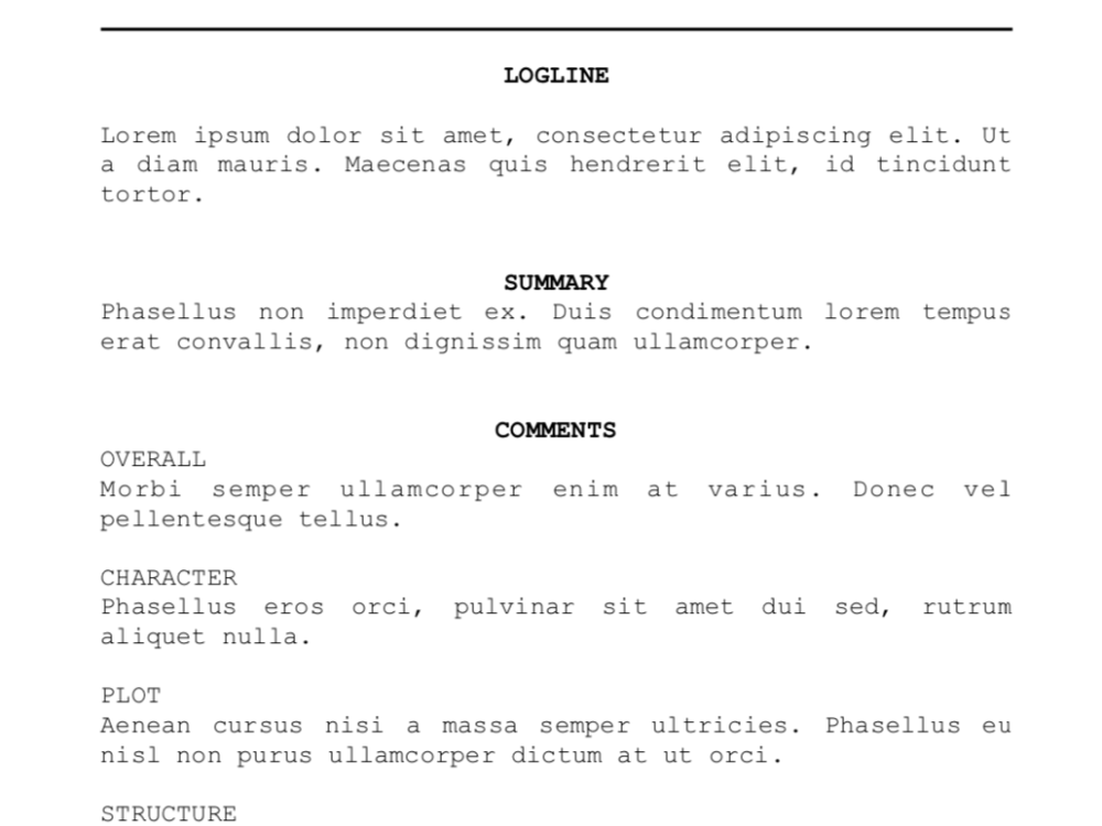 High quality script coverage for your screenplay | Upwork