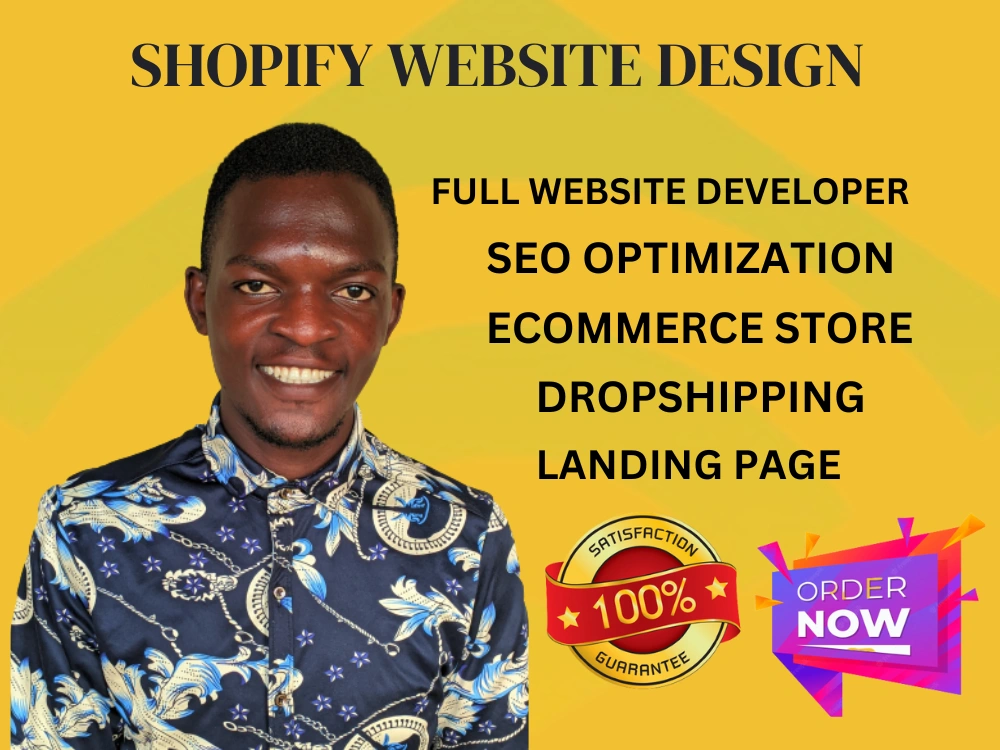An amazing website design, shopify store design | Upwork