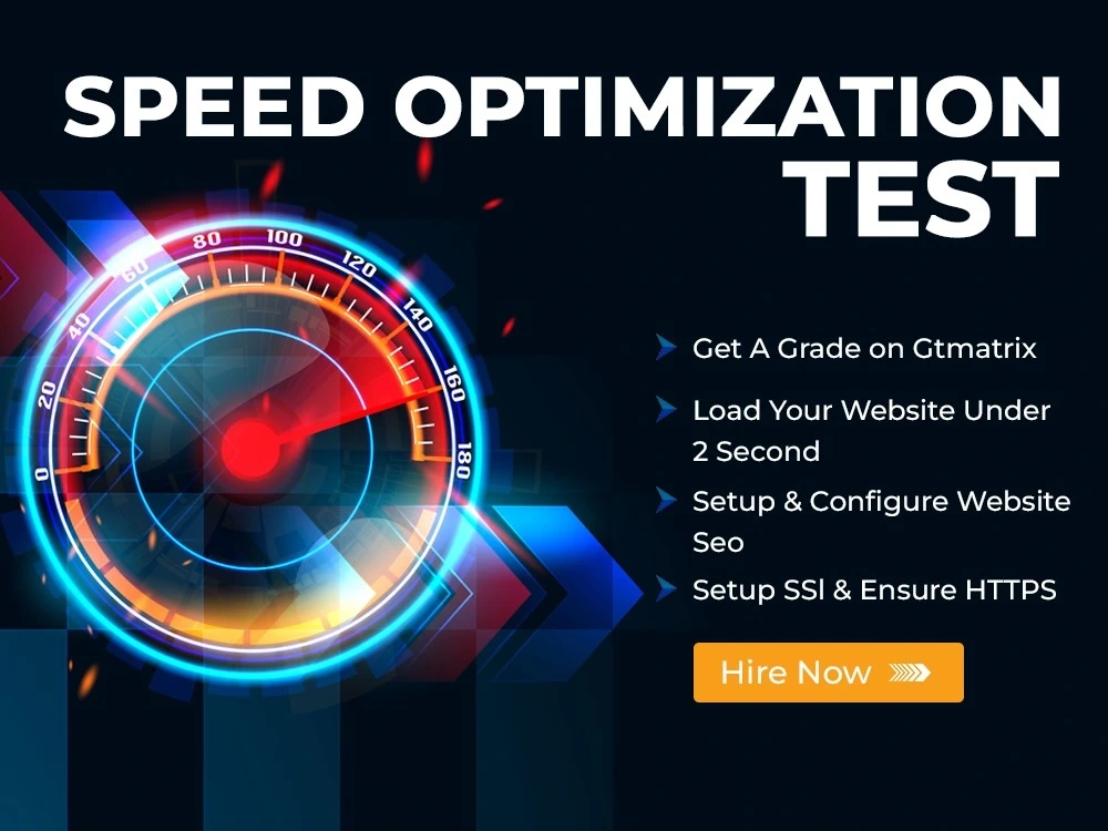 95+ speed optimization for your website| Fast loading| High performance | Upwork