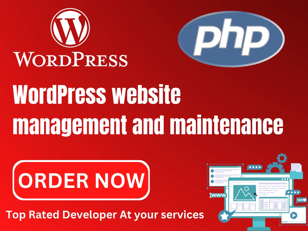 Monthly WordPress website management and maintenance | Upwork