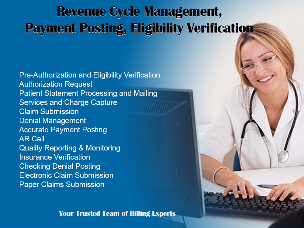 Medical billing, payment posting, charge entry, and denial handling | Upwork