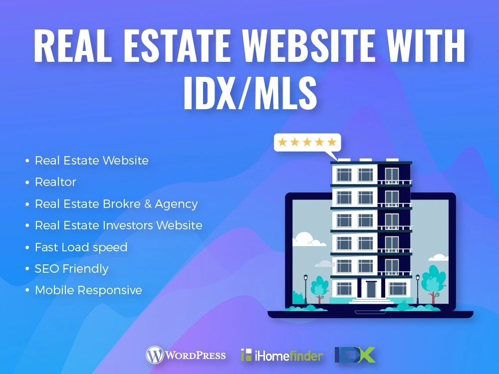 Real Estate Website with IDX Plugin, IDX/MLS Website, IDX broker, WordPress | Upwork