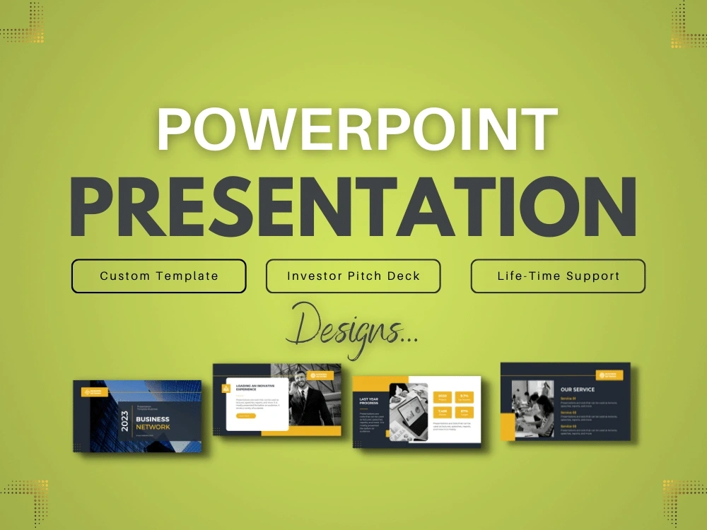 A sleek PowerPoint presentation and pitch deck ppt design | Upwork