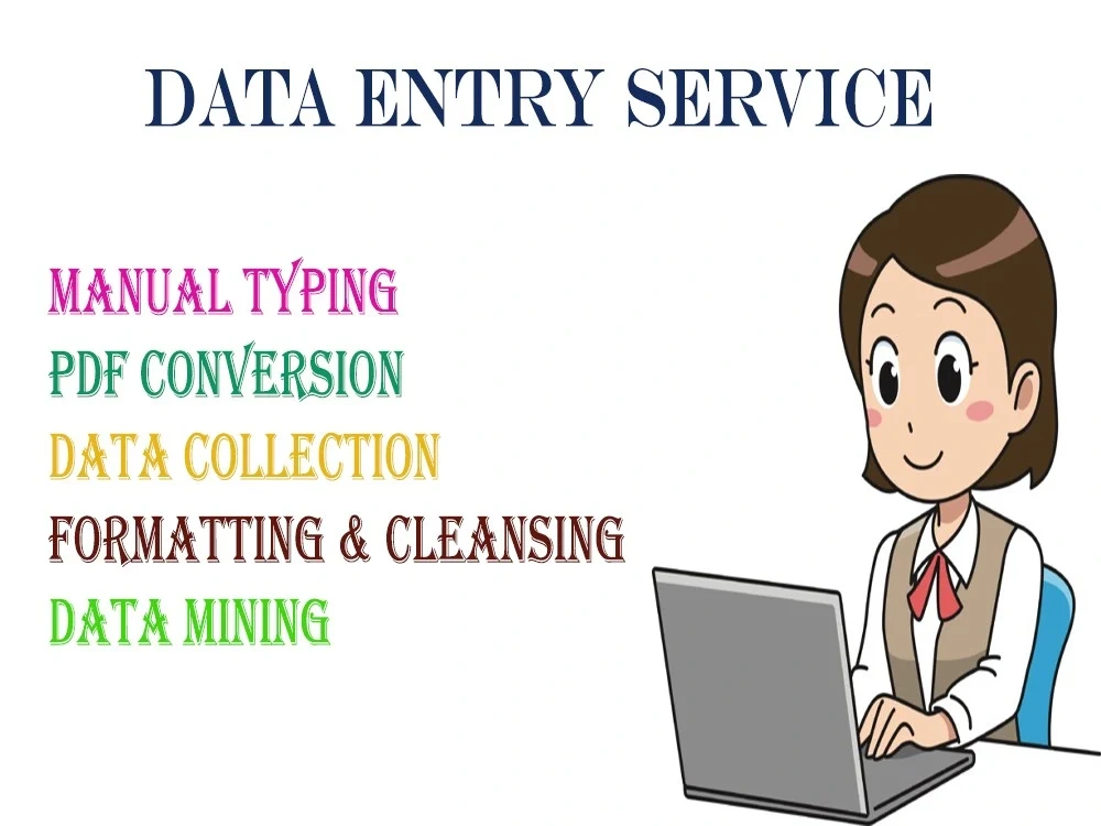 Manual Typing, Collection, Formatting, Mining, PDF conversion | Upwork
