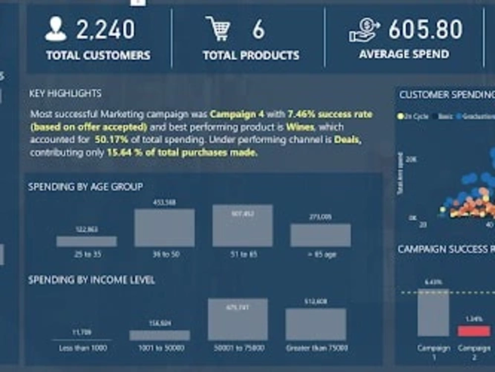 A First-Class and Professional Power BI Dashboard for Data ...