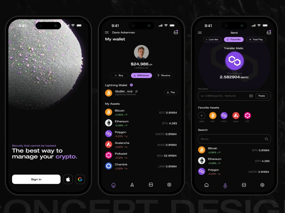 Mobile App Design | iOS & Android | Modern & Minimalist | Upwork