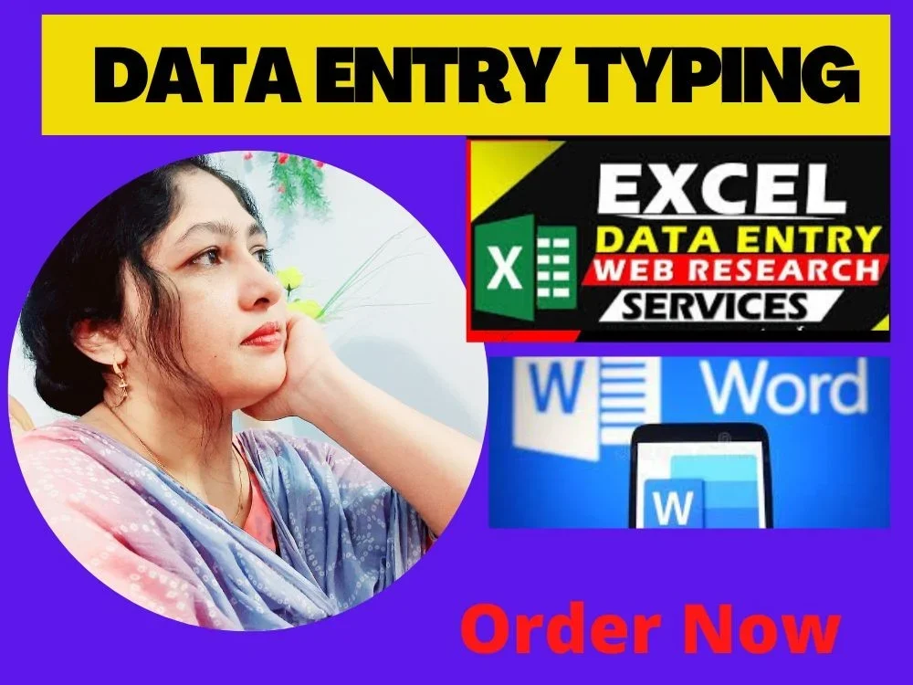Flawless MS Word or Excel Data Entry, Manual Typing & PDF Conversion | Upwork