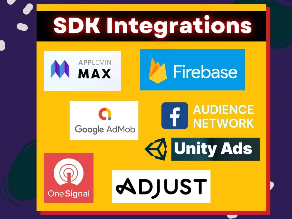 SDKs integrated in Unity Game e.g. Ads, Analytics or other SDKs | Upwork