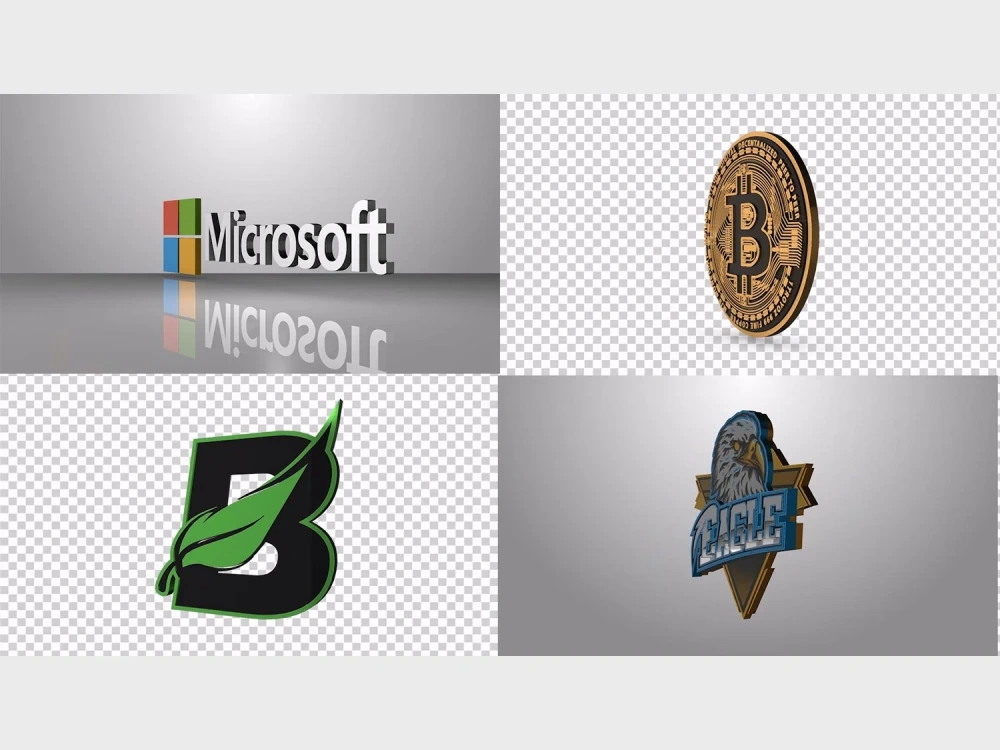 A 3D rotating or 3D spinning logo animation Video and Gif | Upwork