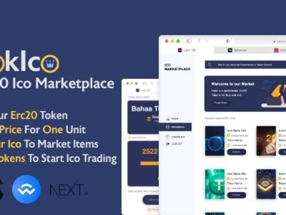 Multi Vendor Blockchain ICO (erc20-peb20) | Upwork