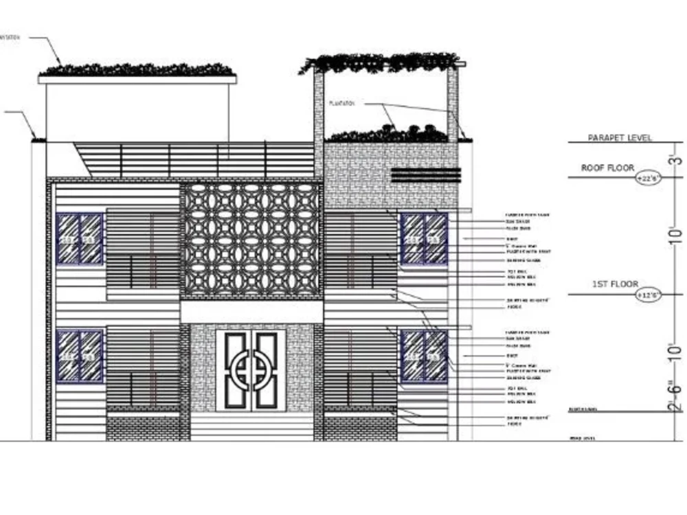 2D Floorplan / Elevation Plan / Section Plan - CAD Plan | Upwork