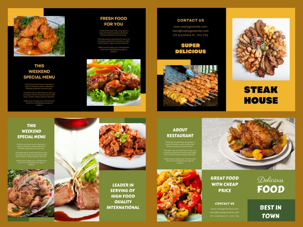 Eye-catchy food menu, restaurant menu and menu board design. | Upwork