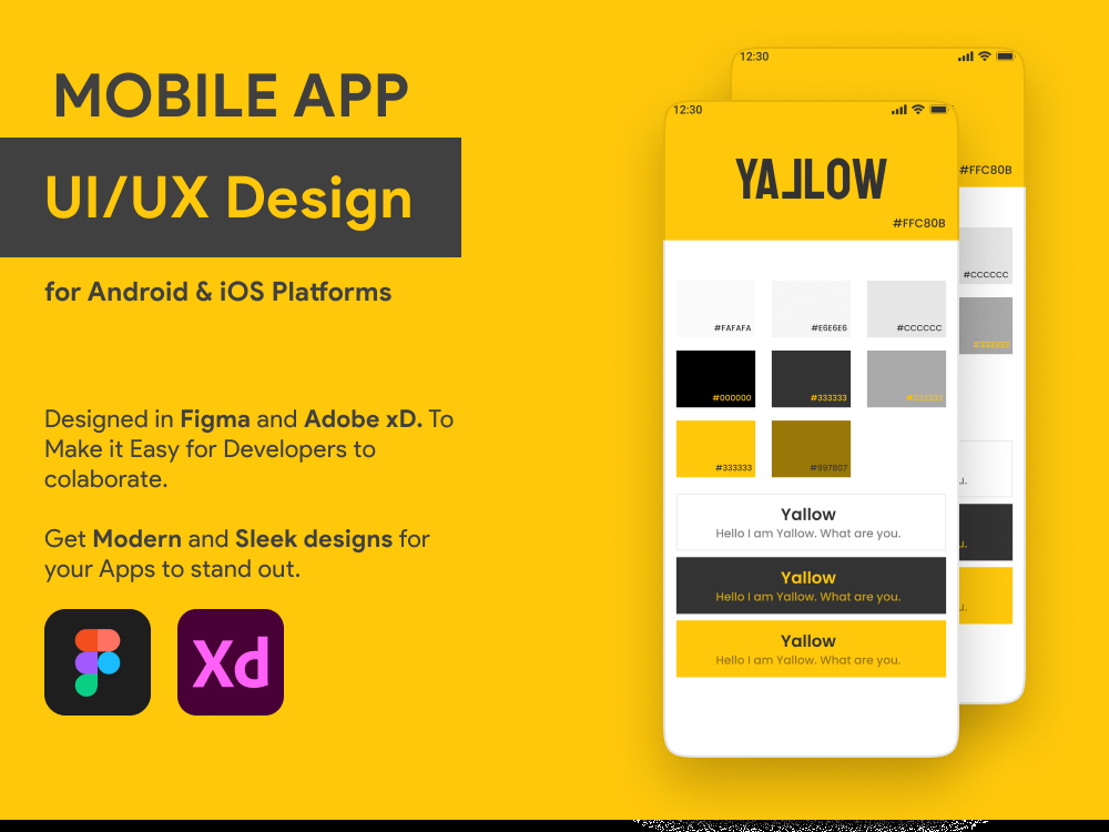 A Mobile App Design, App UI Design and Mobile UI UX Designer in Figma, xD. | Upwork