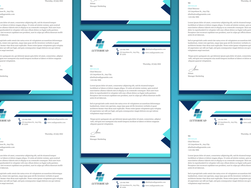 Editable letterhead, invoice, quotation, proforma, receipt word ...